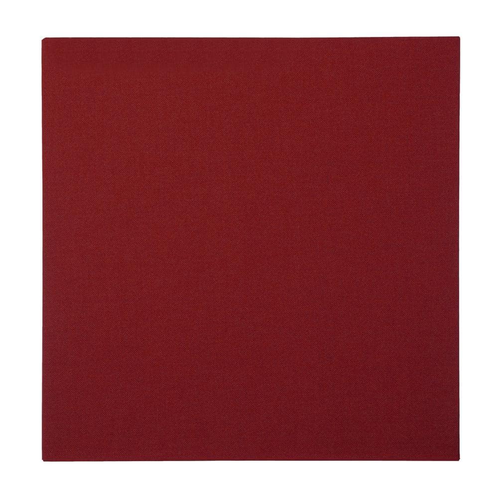 Knauf Insulation Red Acoustic Wall Panel - 24 in. x 24 in. Fiberglass ...