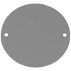Commercial Electric 4 inch Round Metal Weatherproof Blank Electrical ...