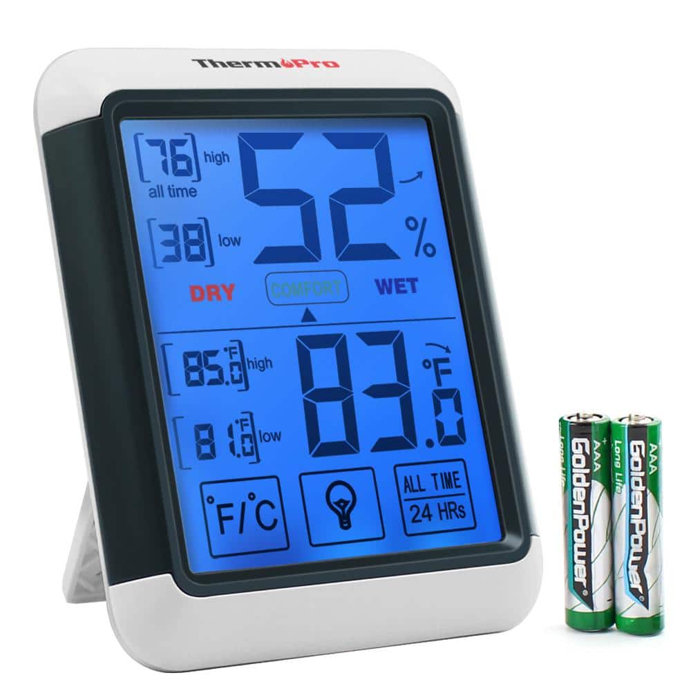 ThermoPro TP55 Digital Humidity Monitor and Temperature Comfort ...