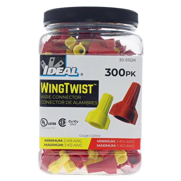 Wiring & Connecting 100pcs Wing Wire Nuts Tan Winged Wire Connectors ...