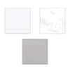 Transolid Saramar Shower Sample Kit in White/Gray SAMPLE-SAR-WHT - The ...