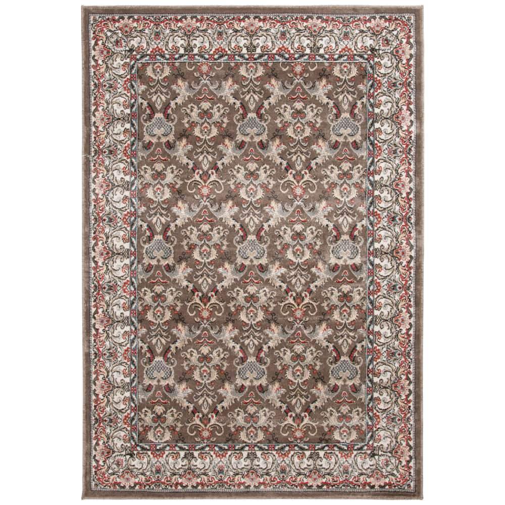 Natco Kurdamir Elegante 5 ft. x 7 ft. Tan/Navajo White Area Rug ...
