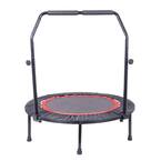 Pure Fun 40 in. Bungee Exercise Trampoline with Adjustable Handrail 9005BTH