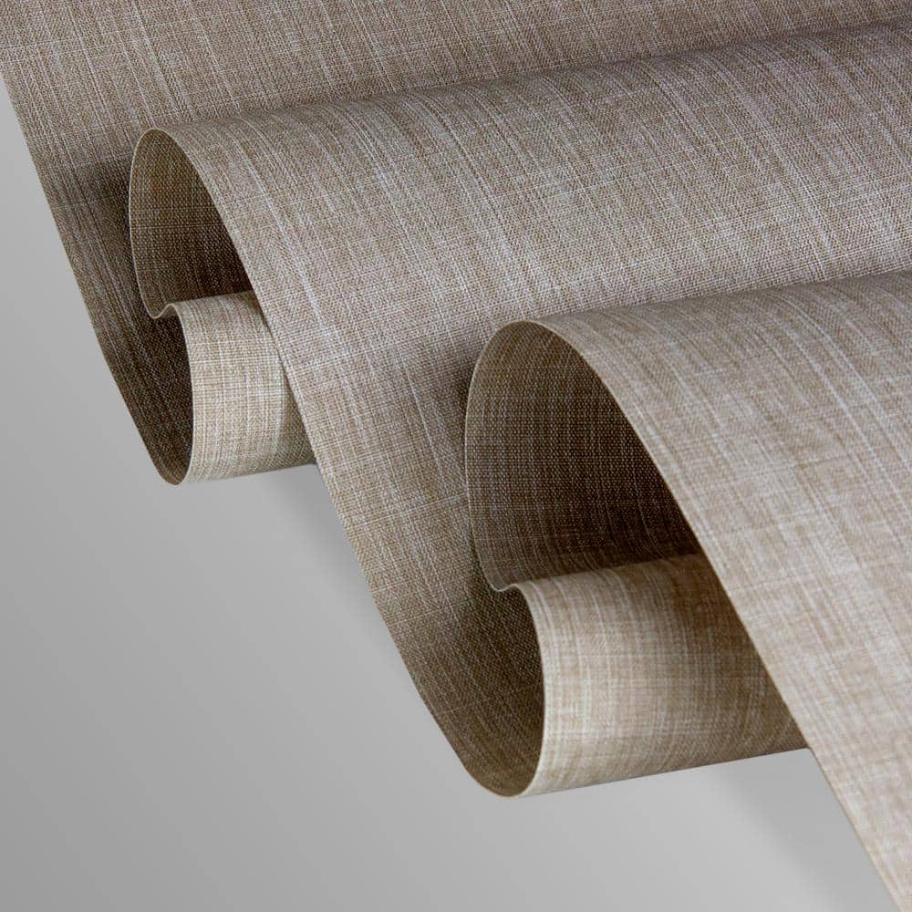 EMOH Linen Beige Sliding Track Light Filtering Panel, 15.75 in. W x 91. ...