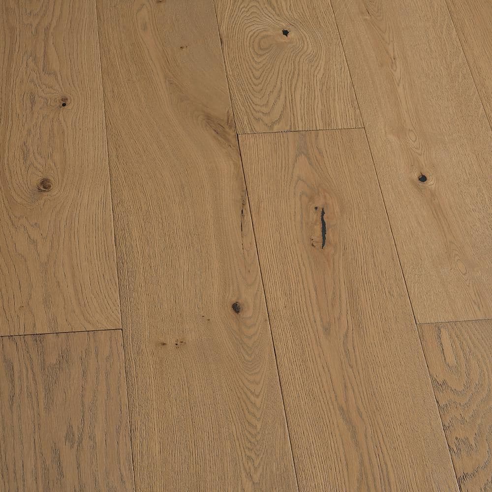 Malibu Wide Plank Sunset Cliffs French Oak 3/8 in. T x 6.5 in. W Click ...
