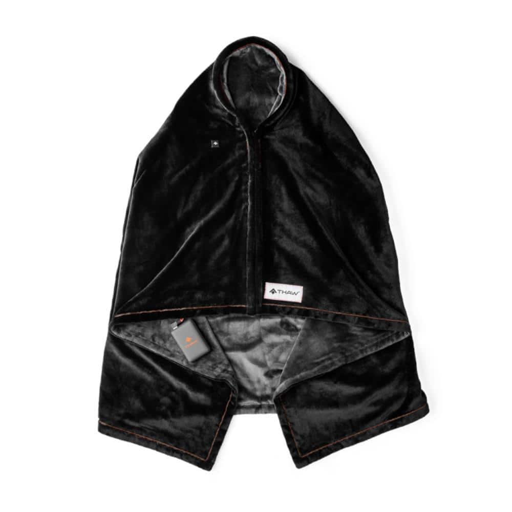 THAW Black Nylon Battery-Powered Heated Wrap THA-ACC-0004 - The Home Depot