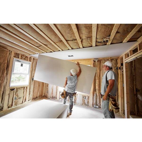 USG Sheetrock Brand 1/2 in. x 4 ft. x 12 ft. UltraLight Drywall ...
