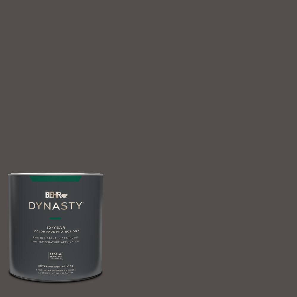 BEHR DYNASTY 1 qt. #PPU24-02 Berry Brown Semi-Gloss Exterior Stain ...
