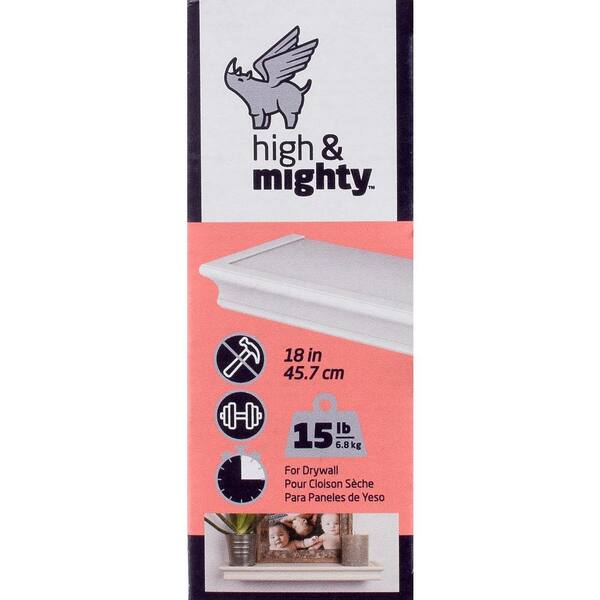 High and mighty shelves store
