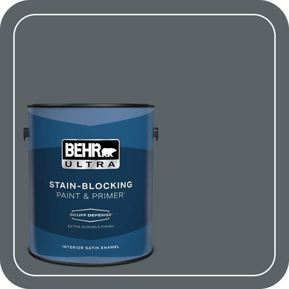 BEHR ULTRA 1 gal. Home Decorators Collection #HDC-AC-25 Blue Metal ...