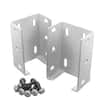 Veranda Aluminum Rail Bracket for Vinyl Fencing (2-Pack) 73012344 - The ...