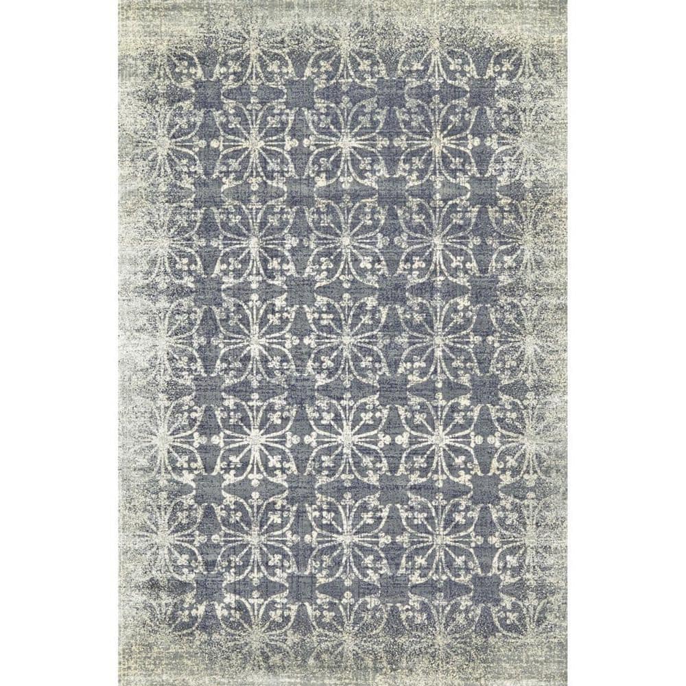 HomeRoots 9 x 12 Tan, Gray Geometric Area Rug 2000565665 - The Home Depot