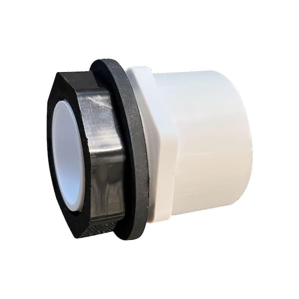 Everbilt 1 in. to 1-1/2 in. PVC Drain Pan Fitting EBDPF-1015 - The Home ...