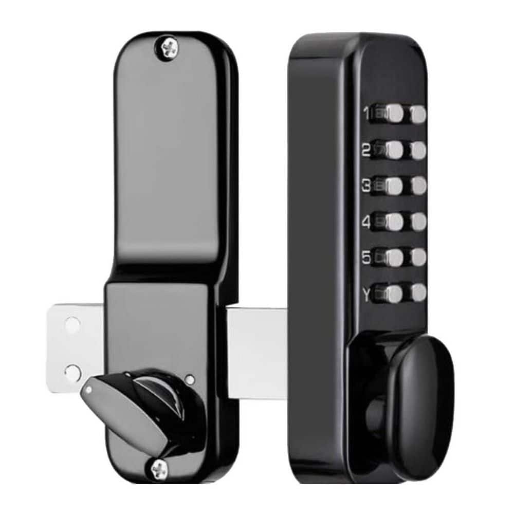 Keyless Mechanical Door Lock Push Button Keypad Anti-Theft Code Lock ...