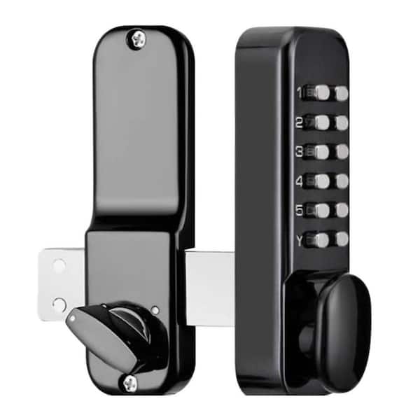 Keyless Mechanical Door Lock Push Button Keypad Anti-Theft Code Lock ...
