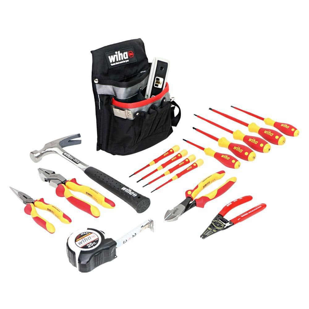 Wiha 1000-Volt Insulated Apprentice Tool Set (16-Piece) 32934 - The ...