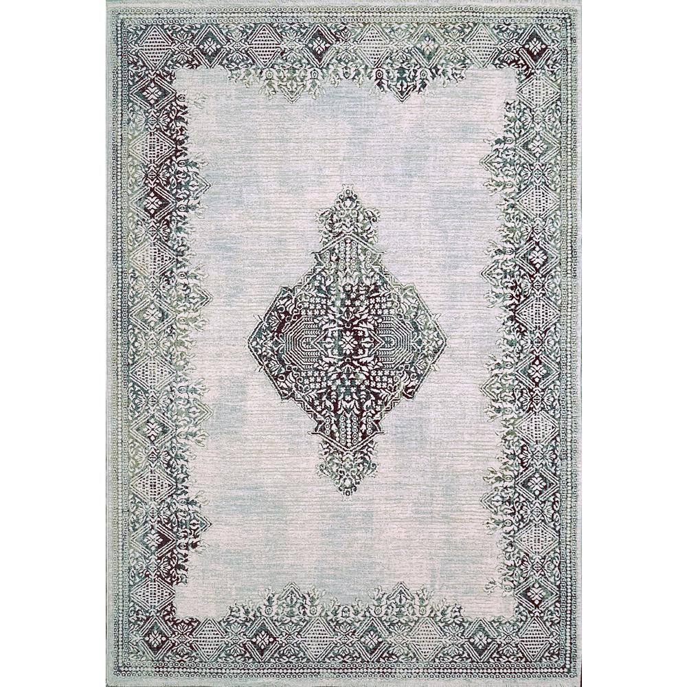 Dynamic Rugs Carson 2 ft. 7 in. X 4 ft. 11 in. Ivory/Black Oriental ...