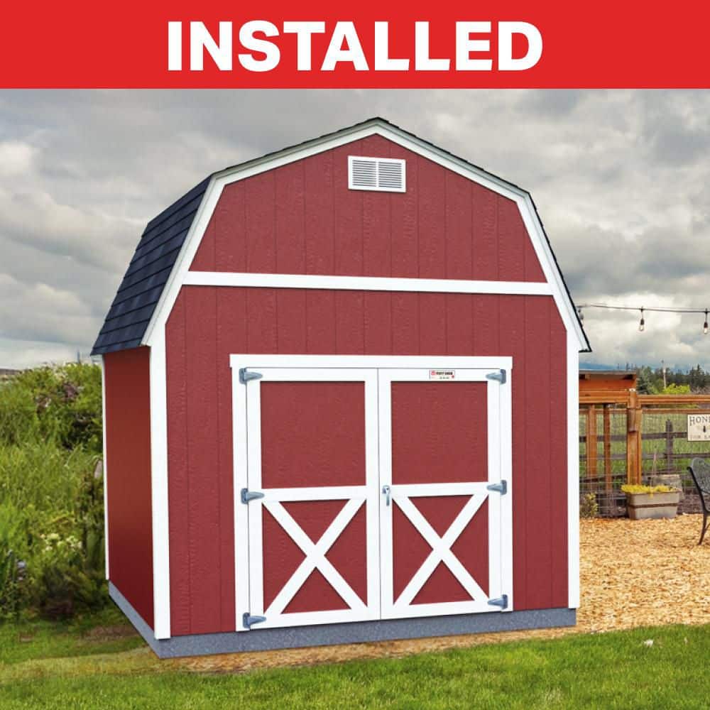 Tuff Shed Professionally Installed Tahoe Series Independence 10 ft. W x ...