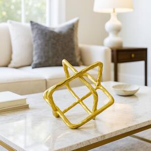 castellousa Decorative Metal Open Spring Sculpture in White CB-AP107-SC ...