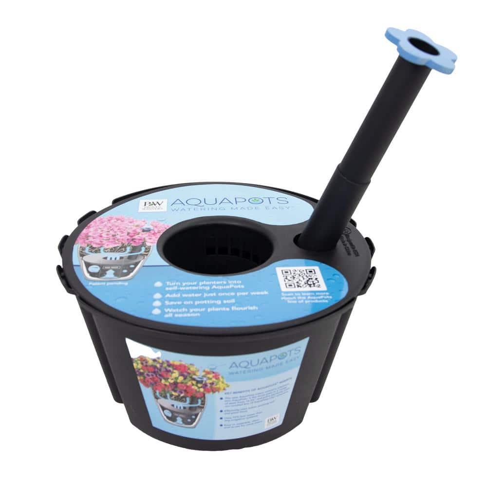 PROVEN WINNERS AquaPots Lite Round Self-Watering Plastic Insert ...