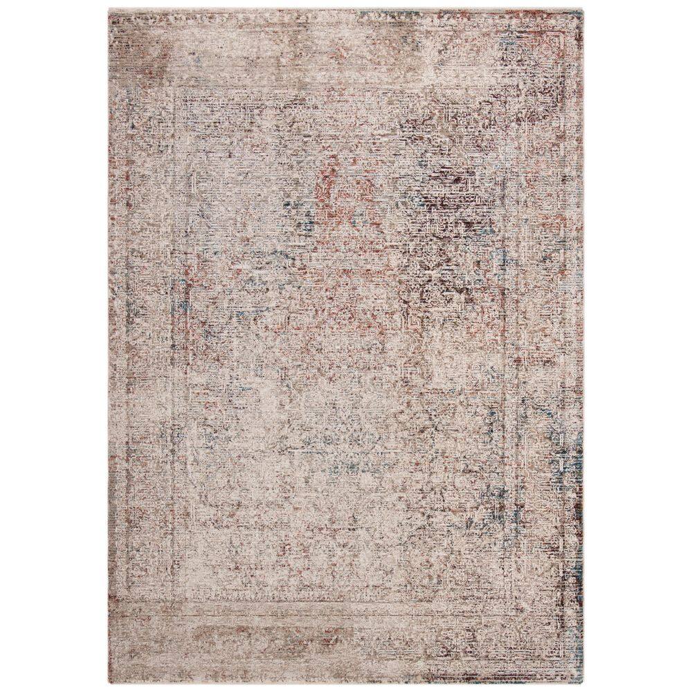 SAFAVIEH Limitee 5 ft. x 8 ft. Beige Distressed Ornate Area Rug LIM778B ...