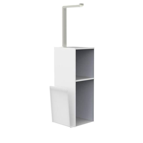 Better Living NUVO Toilet Valet in White with Magazine Rack 53656 - The ...