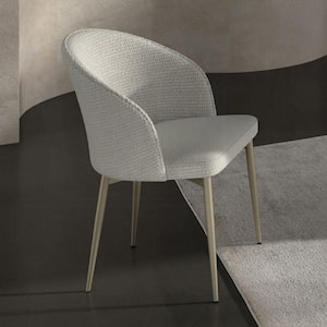 Acme Furniture Kasem Gorge Fabric and Oak Finish Foam Side Chair Set of ...