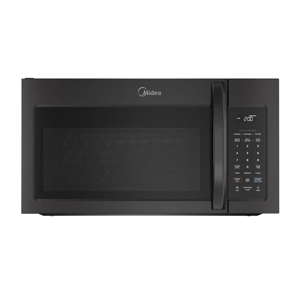 Midea 1.7 cu. ft. Over-the-Range Microwave with Low Profile Design and ...