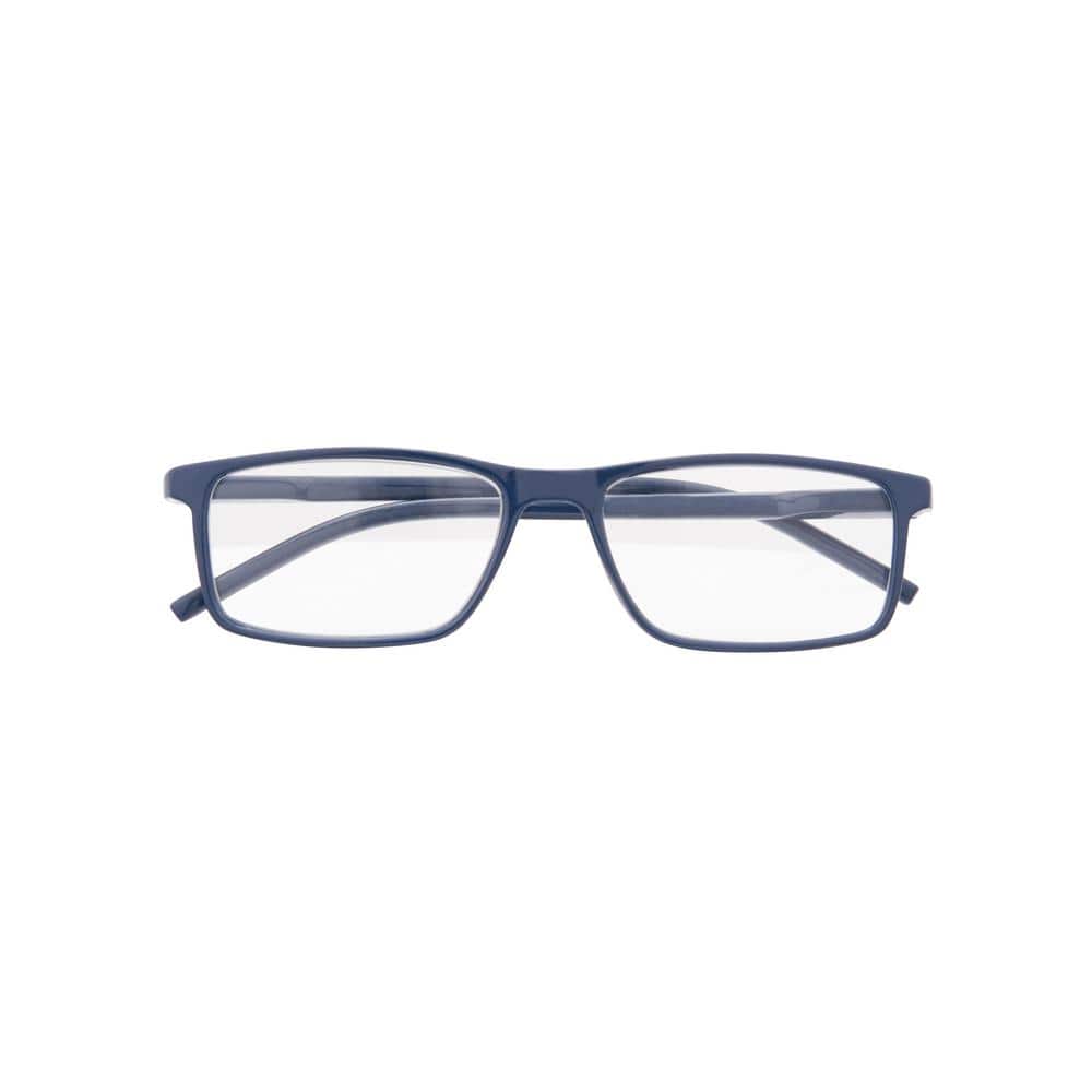 Magnifeye Blue Frame 2.0 Light Reading Glasses 85862-08 - The Home Depot