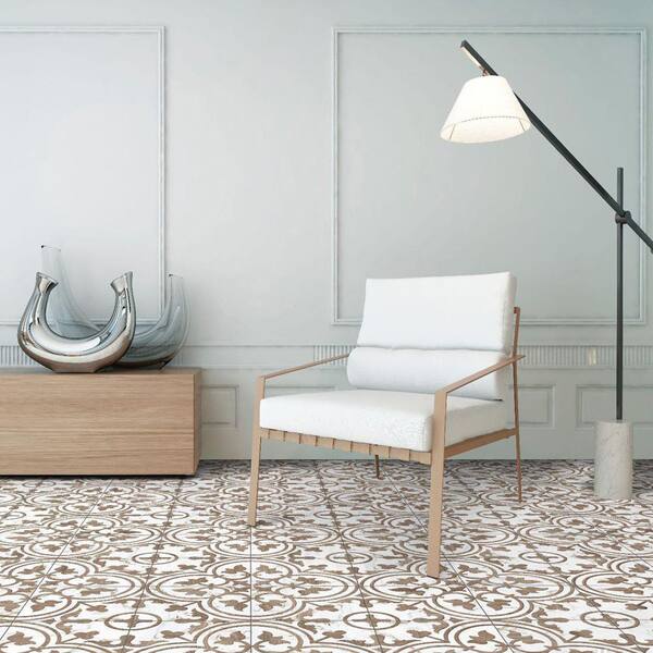 Buy Amazon Arte Loire Noce 9-3/4 in. x 9-3/4 in. Porcelain Floor and Wall Tile (10.88 sq. ft ...