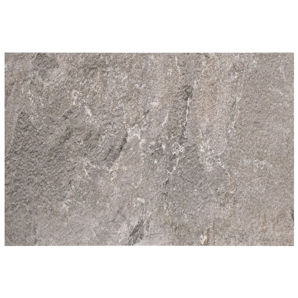 Ivy Hill Tile Stonewell Storm Gray 9 in. x 0.39 in. Matte Porcelain ...