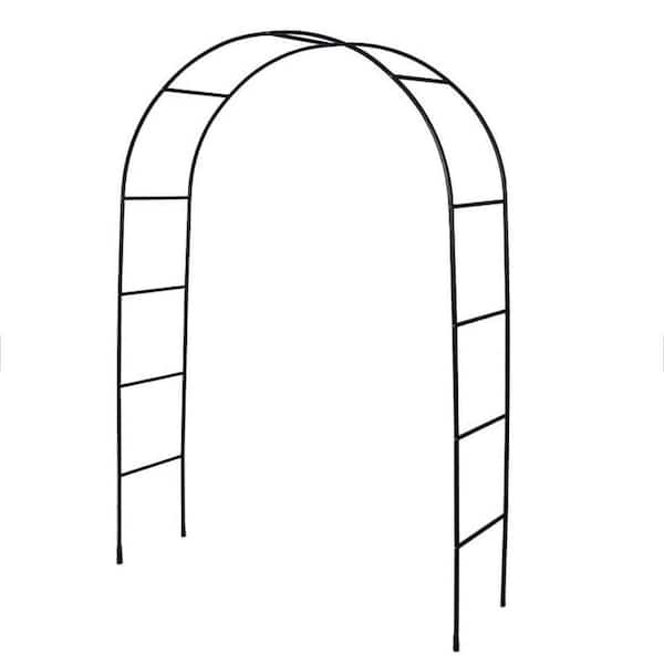 FAWEY TRED INC 94 in. x 54 in. Metal Garden Arbor, Wedding Arch Frame ...
