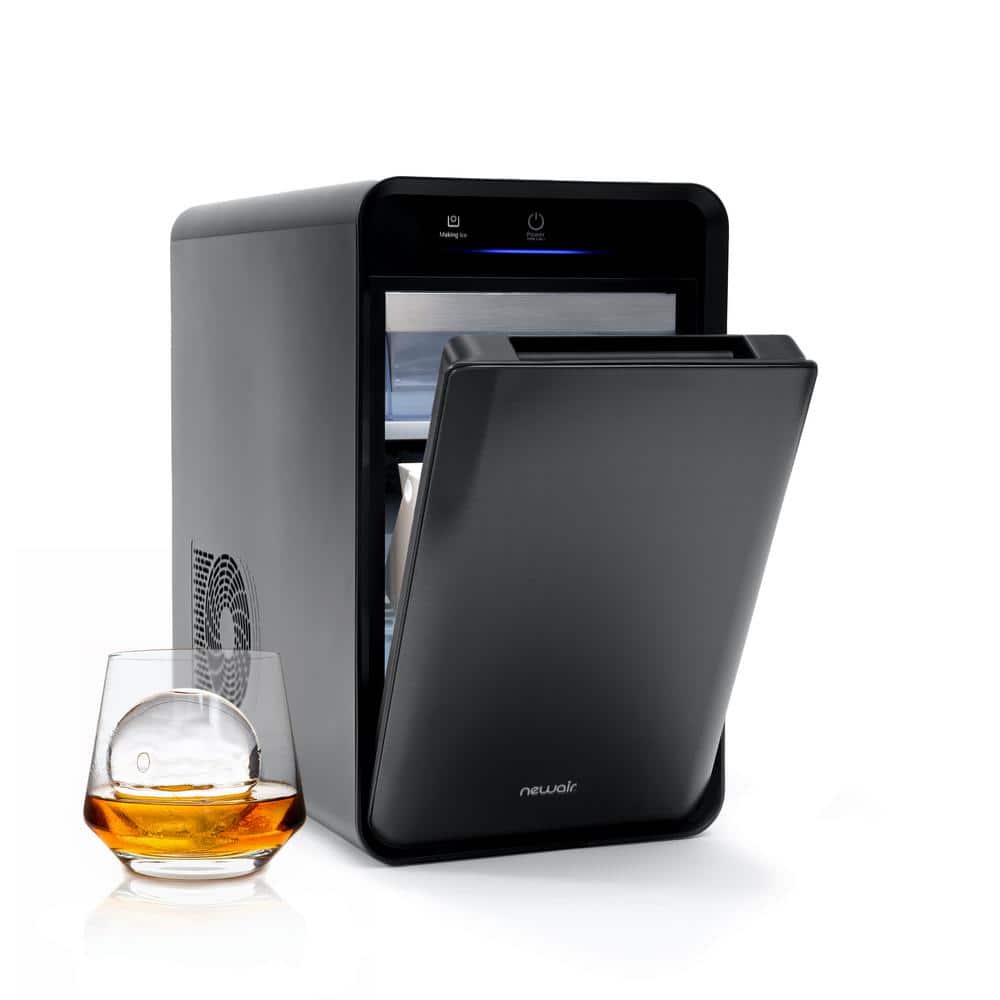NewAir 10.5 in. Countertop Craft Whiskey Cocktail Ice Ball Maker 5 lbs ...