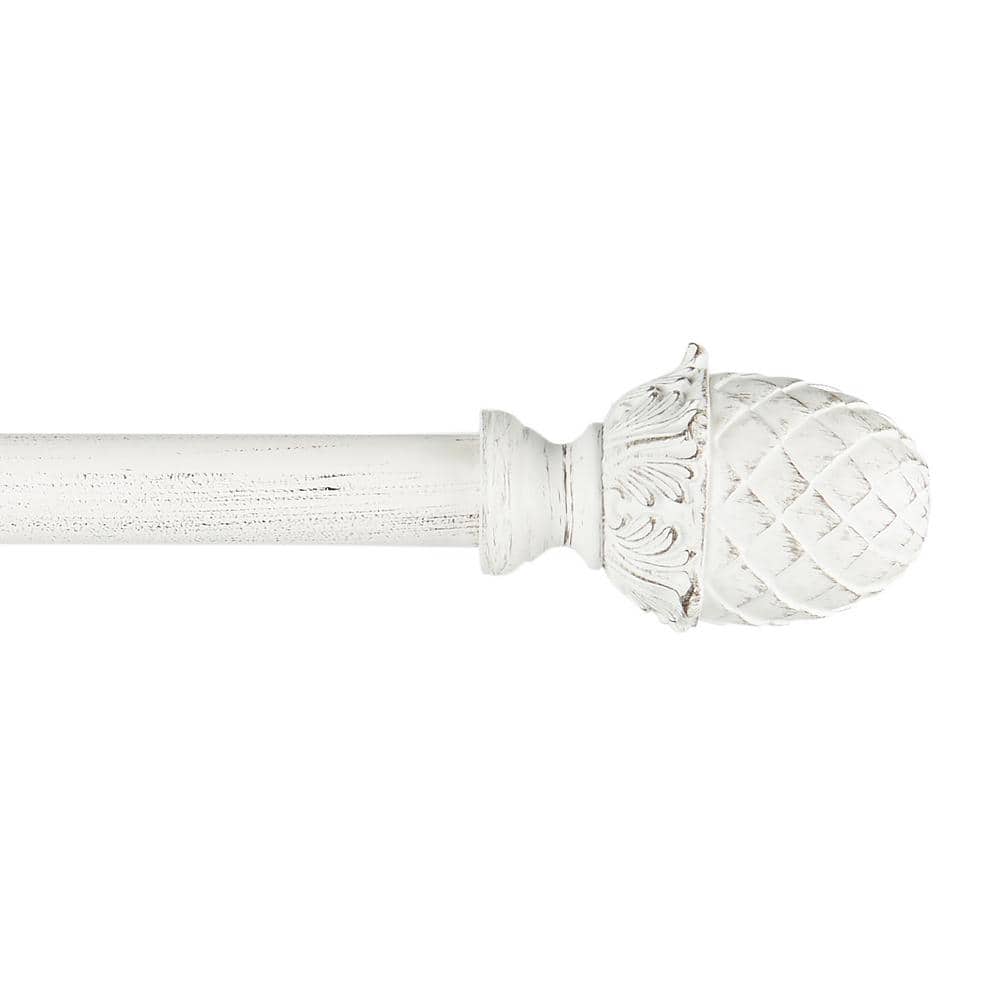 EXCLUSIVE HOME Acorn 66 in. - 120 in. Adjustable Length 1 in. Dia ...