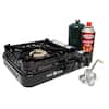 GASONE 15,000 BTU Propane and Butane Dual Fuel Portable Stove GS-3900PB ...