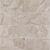 Florida Tile Home Collection Oasis Beige 9 in. x 18 in. Ceramic Wall ...