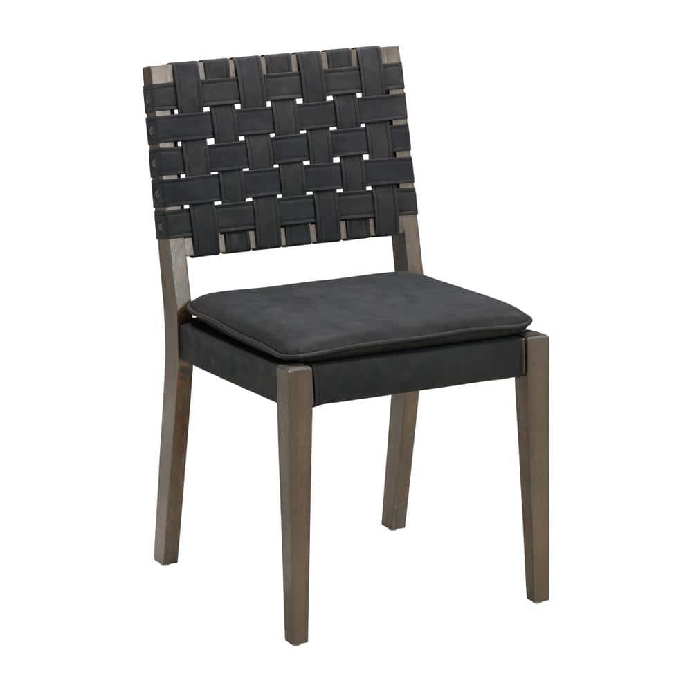 Nathan James Cohen 19 in. Wood Mid-Century Modern Upholstered Dining ...