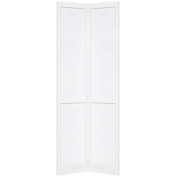Kimberly Bay Traditional 4-Panel 36 in. x 80 in. Solid Core White ...