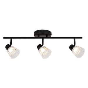 Have a question about Globe Electric 3 ft. 4-Light Matte Black Hard ...