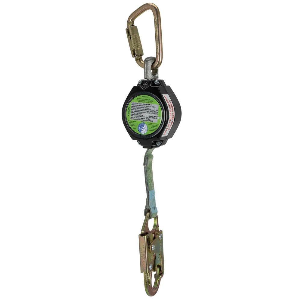 PeakWorks Leading Edge SRD 6 ft. Self Retracting Lifeline with Single ...