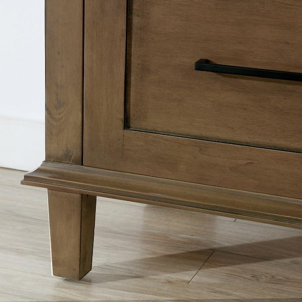 Home Decorators Collection Sonoma 23 in. W x 15 in. D x 60 in. H Almond Latte Freestanding Linen Cabinet Sonoma LC AL