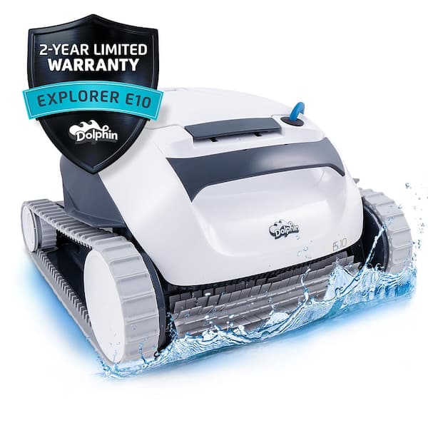 Dolphin E10 Automatic Robotic Pool Vacuum Cleaner for Above Ground ...