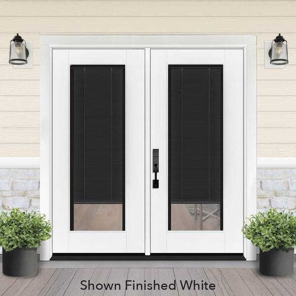 Steves & Sons Palisade 36 in. x 80 in. Full Lite Clear Impact Glass ...