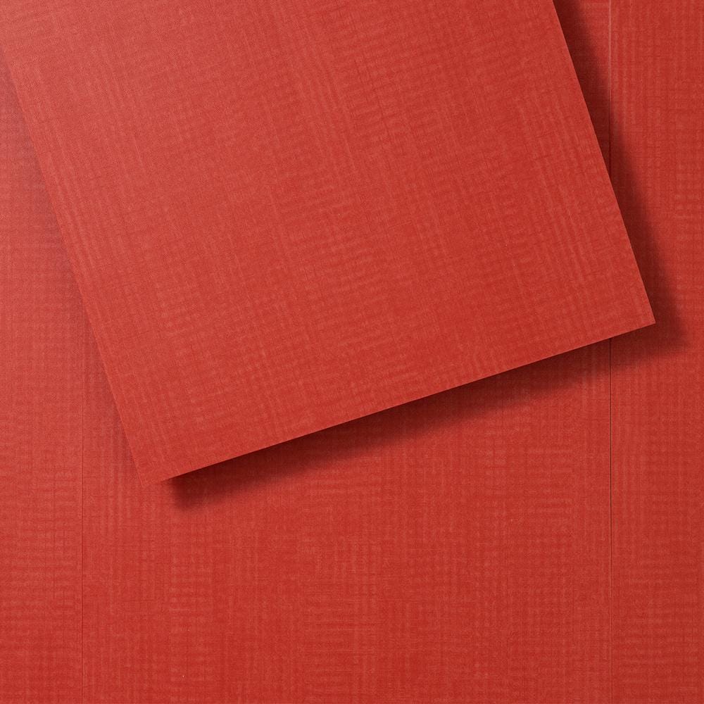 Lucida Surfaces FabCore Poppy 28 MIL x 12 in. W x 24 in. L Adhesive ...