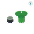 NEOPERL 1.5 GPM Tiny Junior Size M18.5x1 PCA Cache Water-Saving Aerator ...