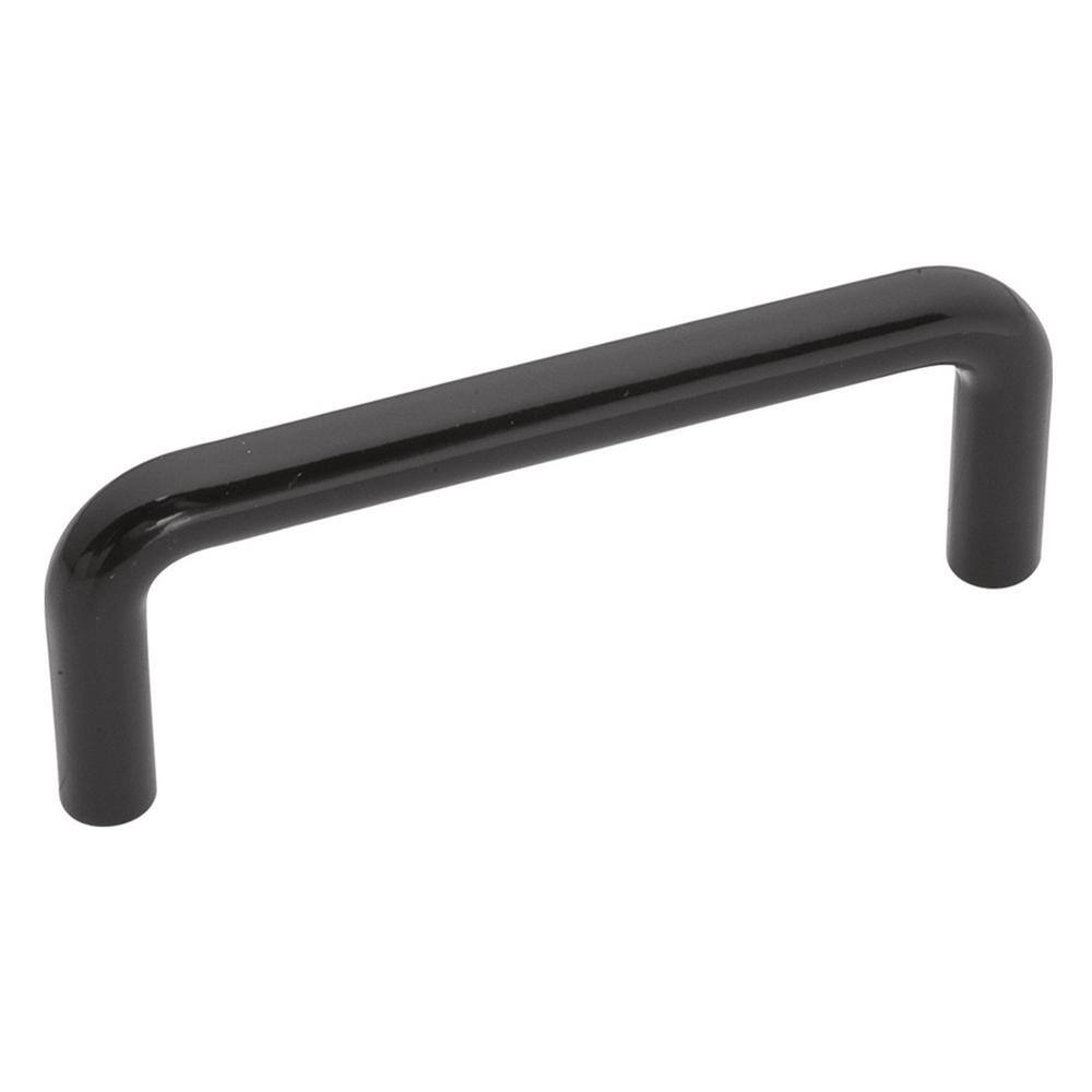 Hickory Hardware Wire Collection 3 in. (76 mm) Center-to-Center Black ...