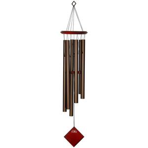 WOODSTOCK CHIMES Encore Collection, Chimes of Earth, 37 in. Bronze Wind ...