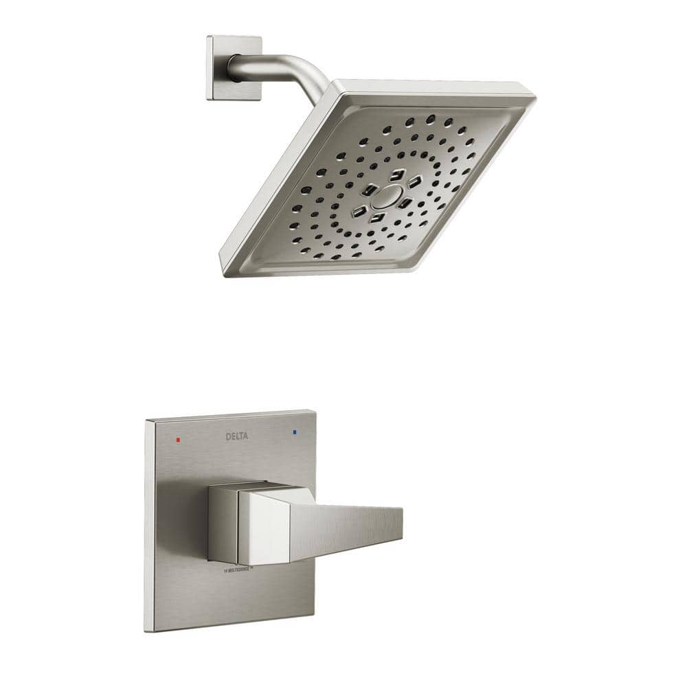 Delta Trillian 1-Handle Wall-Mount Shower Trim Kit in Lumicoat ...