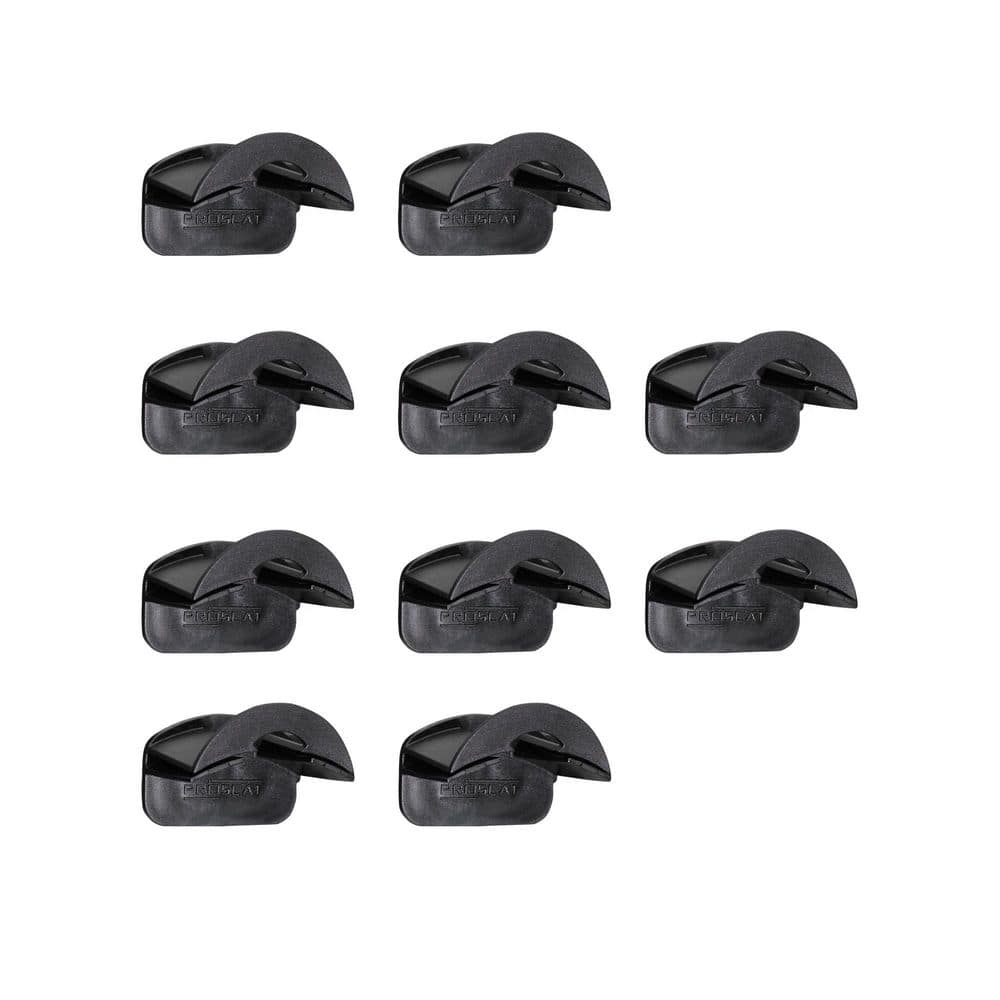 Proslat 8 lb. Load Capacity Stealth Shoe/Hat Clips for Shelves Slat ...