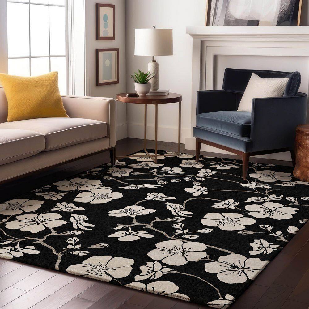 Black Rug 8 X 10